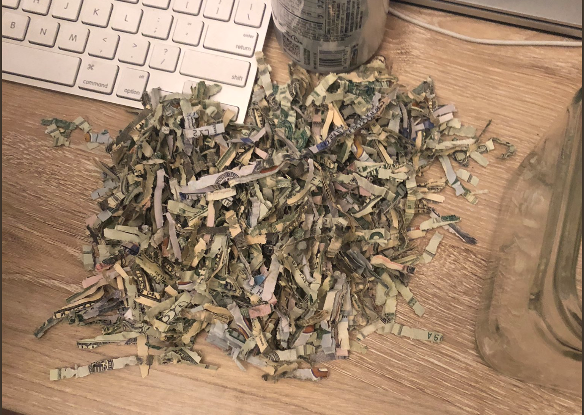 Kicker: Mutilated money | WORLD