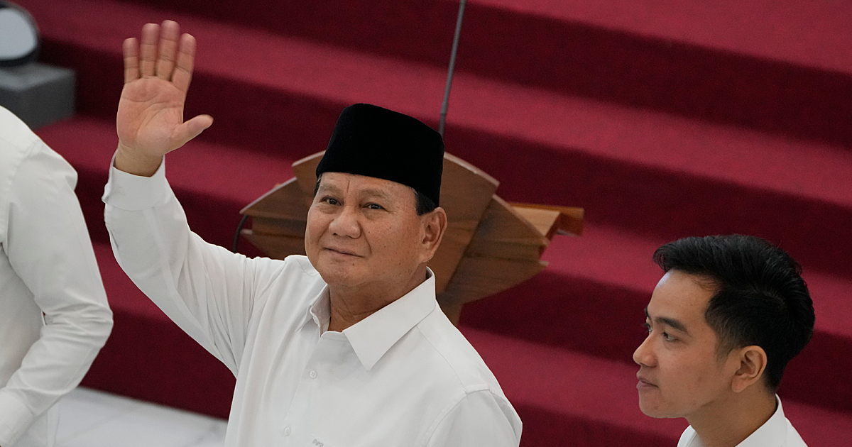 Indonesia formally declares Prabowo Subianto president-elect | WORLD