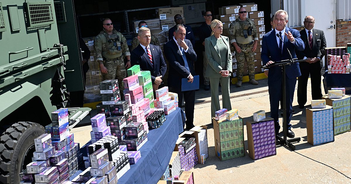 Feds seize over 2 million illegal vapes in national sweep | WORLD