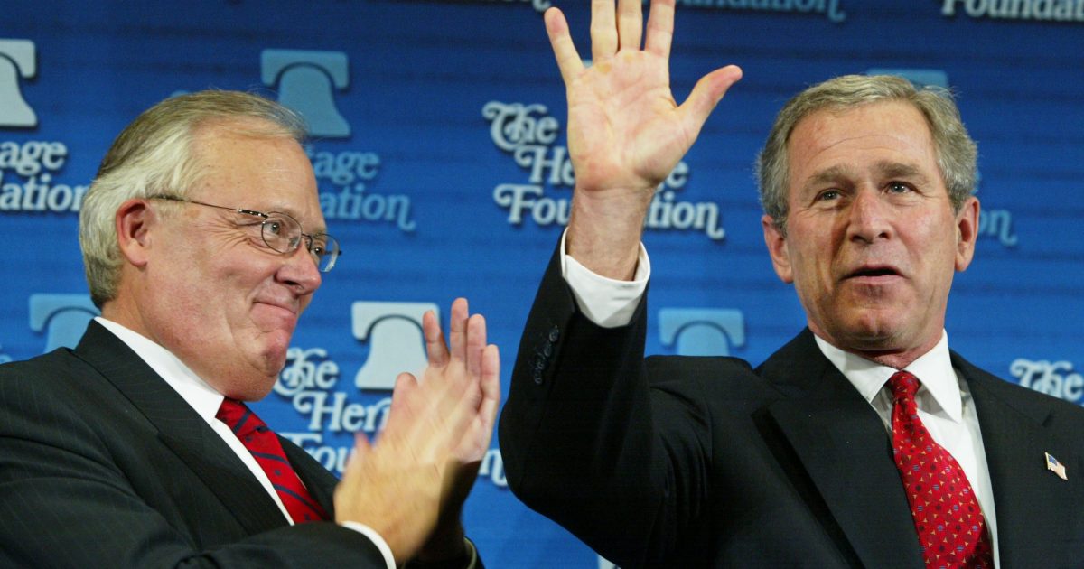 Heritage Foundation founder Edwin J. Feulner dies | WORLD