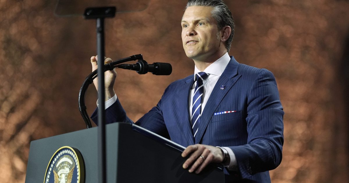 Hegseth hosts first monthly Christian service in Pentagon | WORLD