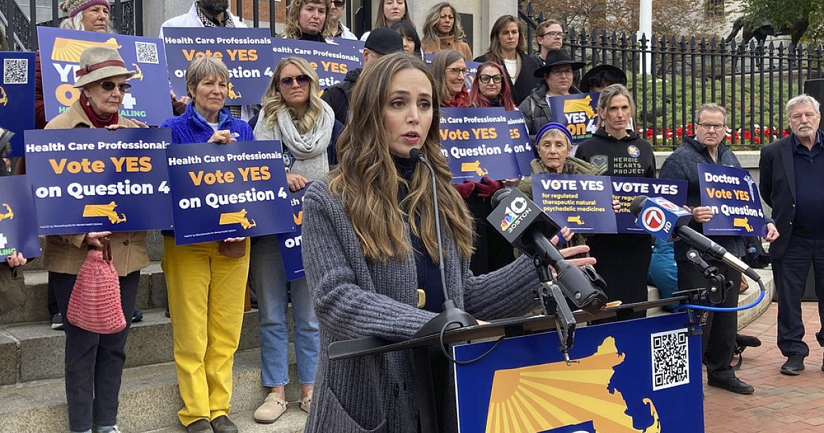 Massachusetts psychedelic ballot issue projected to fail | WORLD