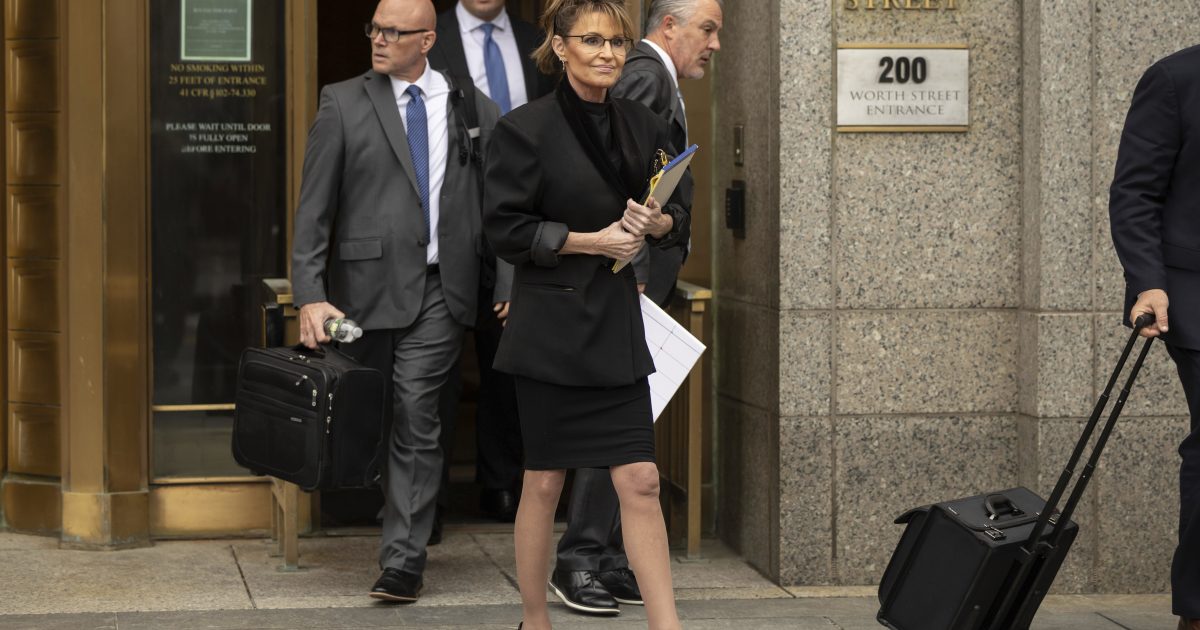 Former NYT editor apologizes to Sarah Palin at defamation… | WORLD