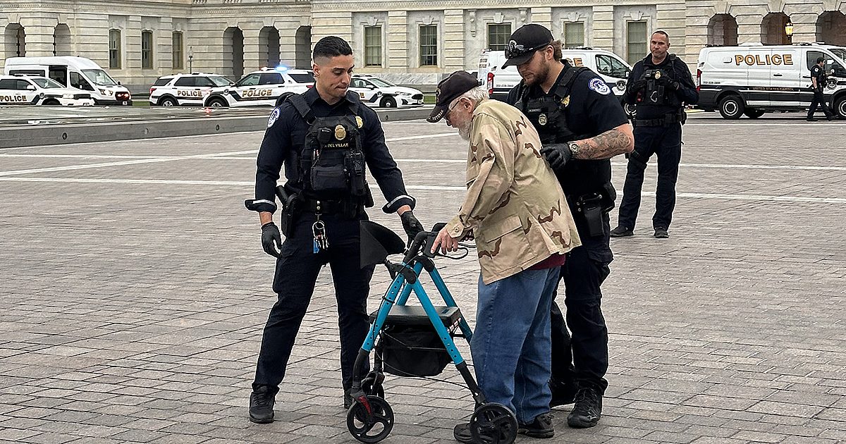 Anti-Trump veterans arrested after charging U.S. Capitol steps | WORLD