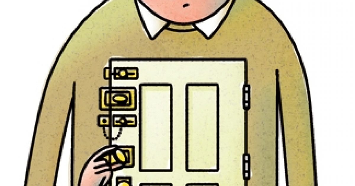 Crouching at the door | WORLD