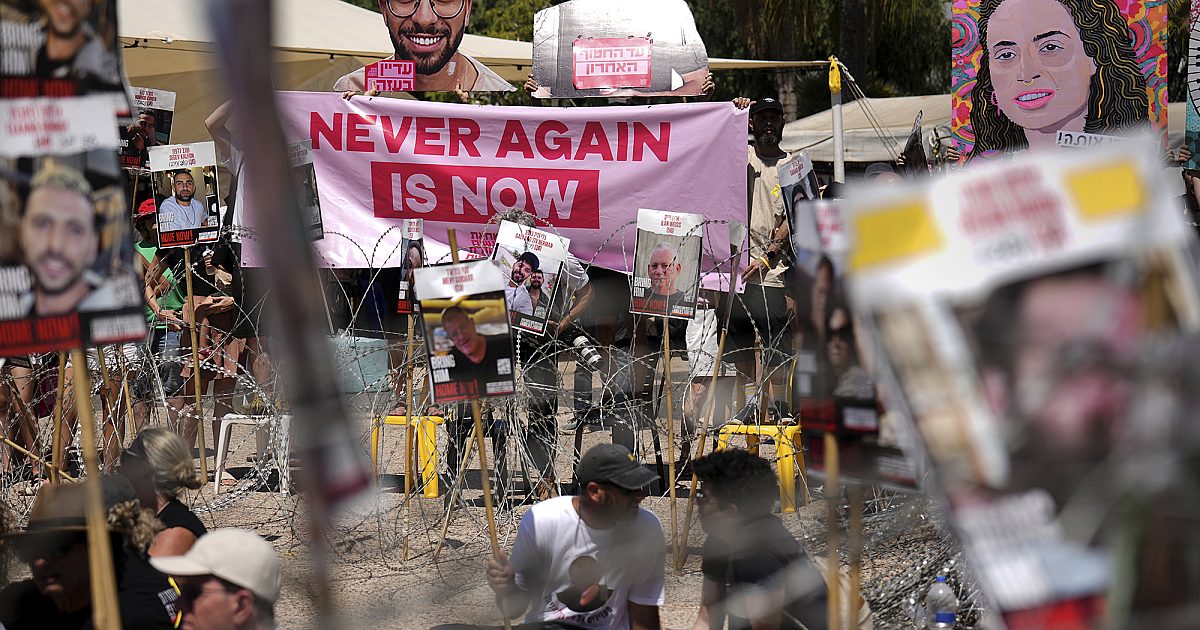 Videos of emaciated hostages spark new calls for release | WORLD