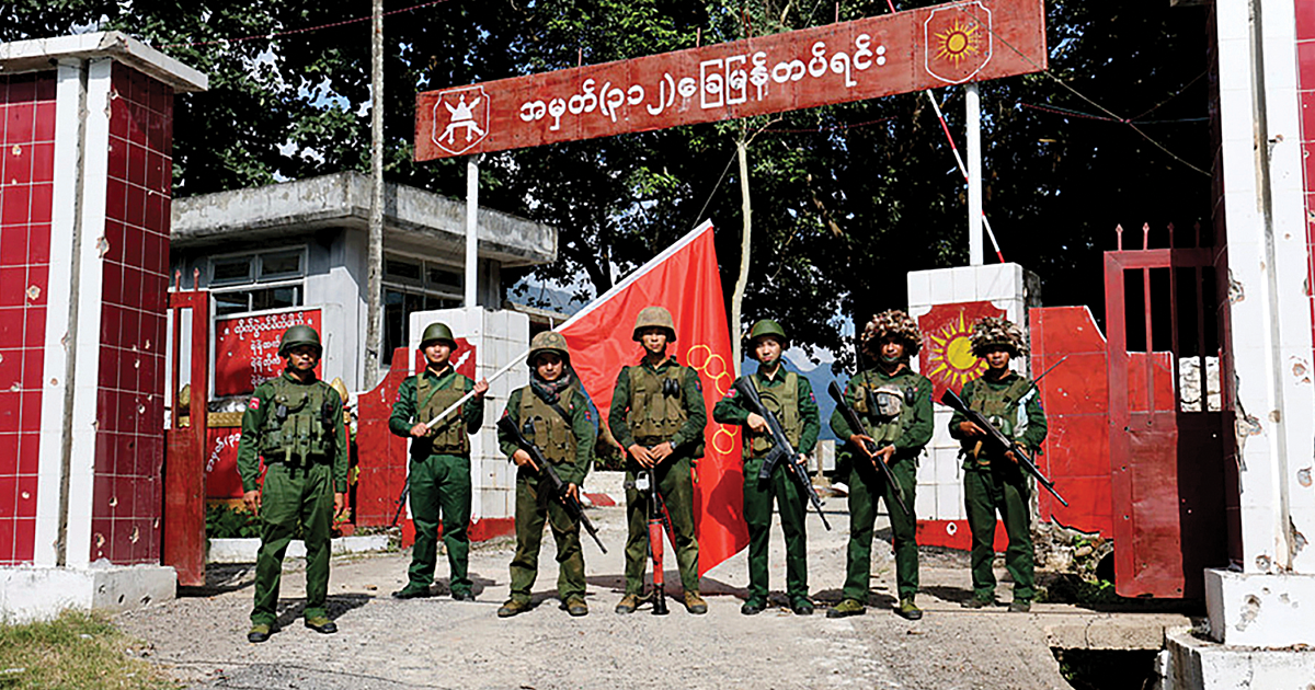 A momentum shift in Myanmar’s civil war | WORLD