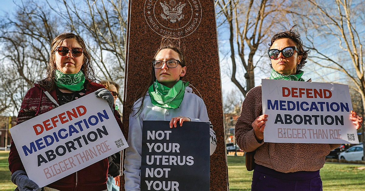 Abortion pill battle | WORLD