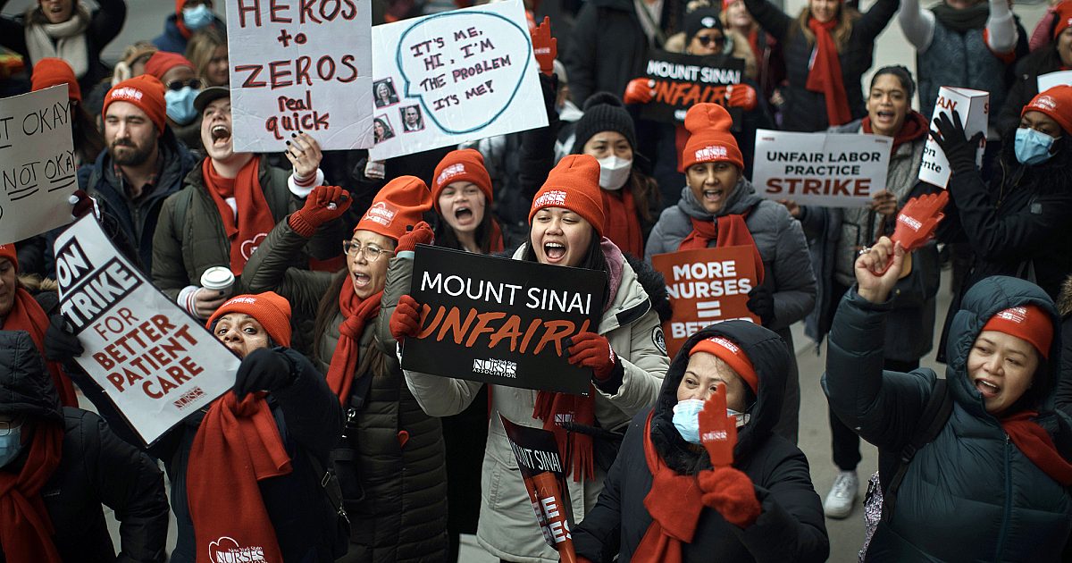Largest nurse strike in NYC history continues | WORLD