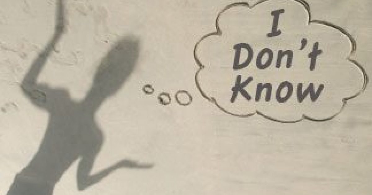 The power of not knowing | WORLD