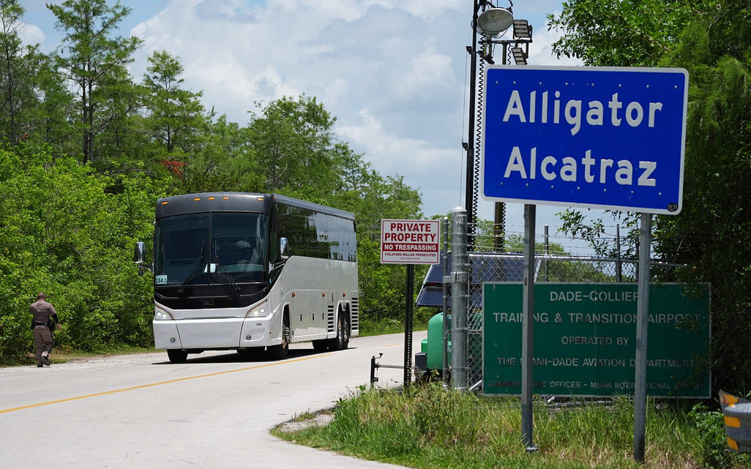 DHS empties Alligator Alcatraz for storm season | WORLD