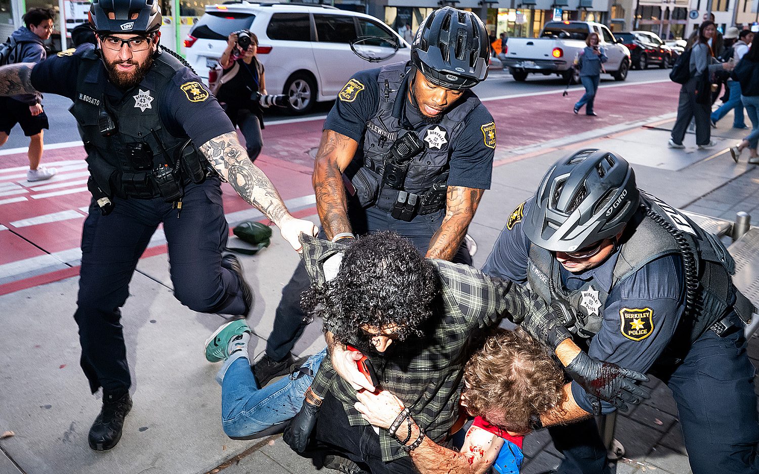 DOJ to investigate bloody protest outside TPUSA event | WORLD